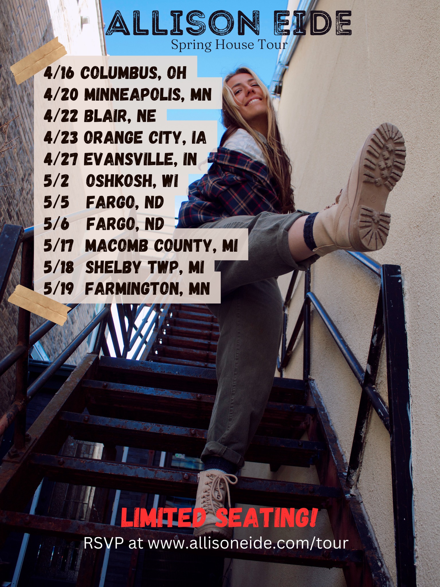 Allison Eide, Rising Christian Artist, to Play First Lutheran Church - Blair, Nebraska News